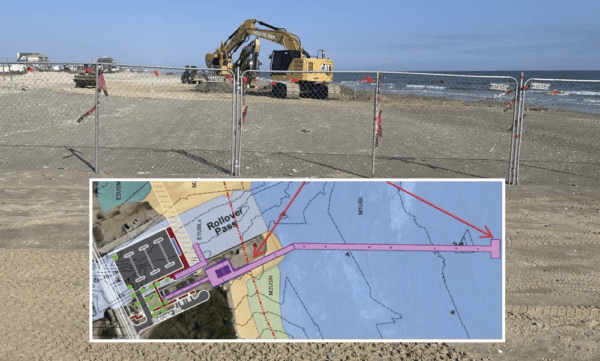 1,000-Foot Fishing Pier Breaks Ground at Rollover Pass - The Seabreeze ...