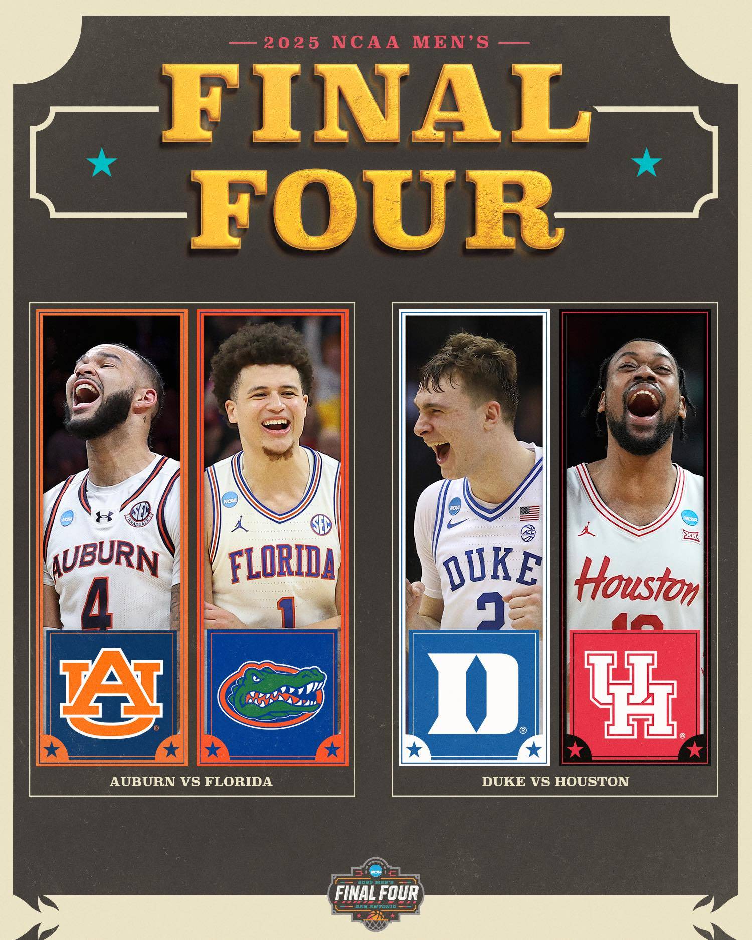 March Madness: All 4 No. 1 seeds are in the Final Four, but are they ...